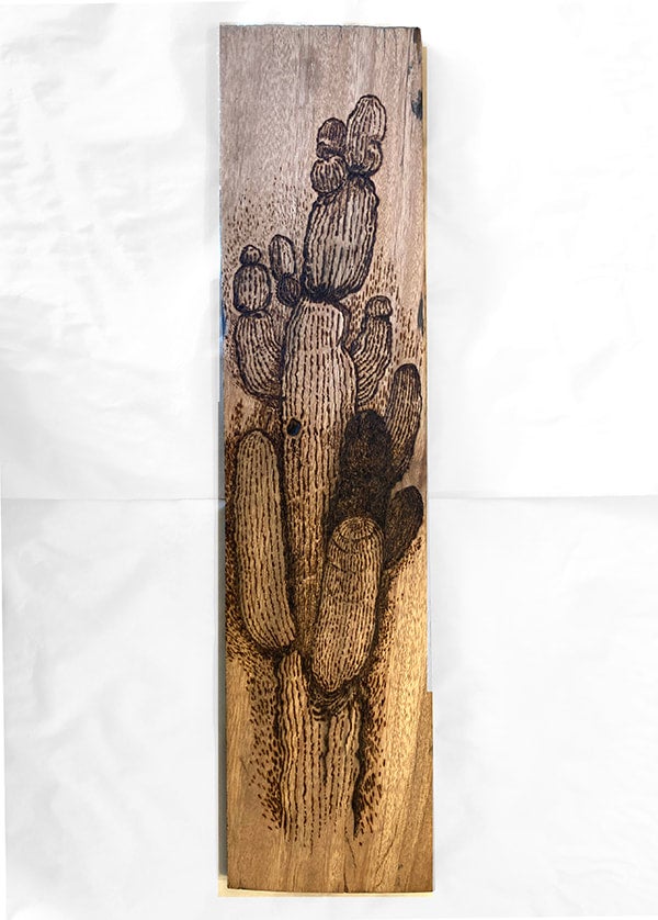 Saguaro Field Theory | WOOD STYLE JUTSU Joseph Marshall Woodblock ...